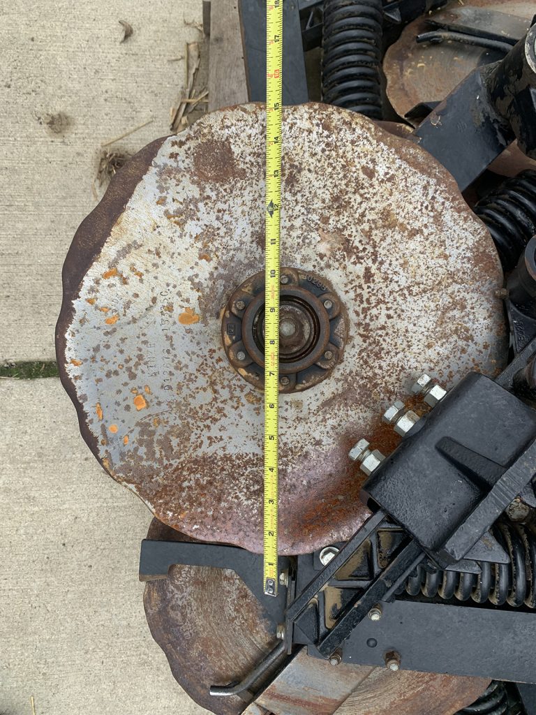 (16) Martin Single Disk Fertilizer Openers - Wilson National