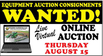 VIRTUAL ONLINE EQUIPMENT CONSIGNMENTS WANTED! - Wilson National