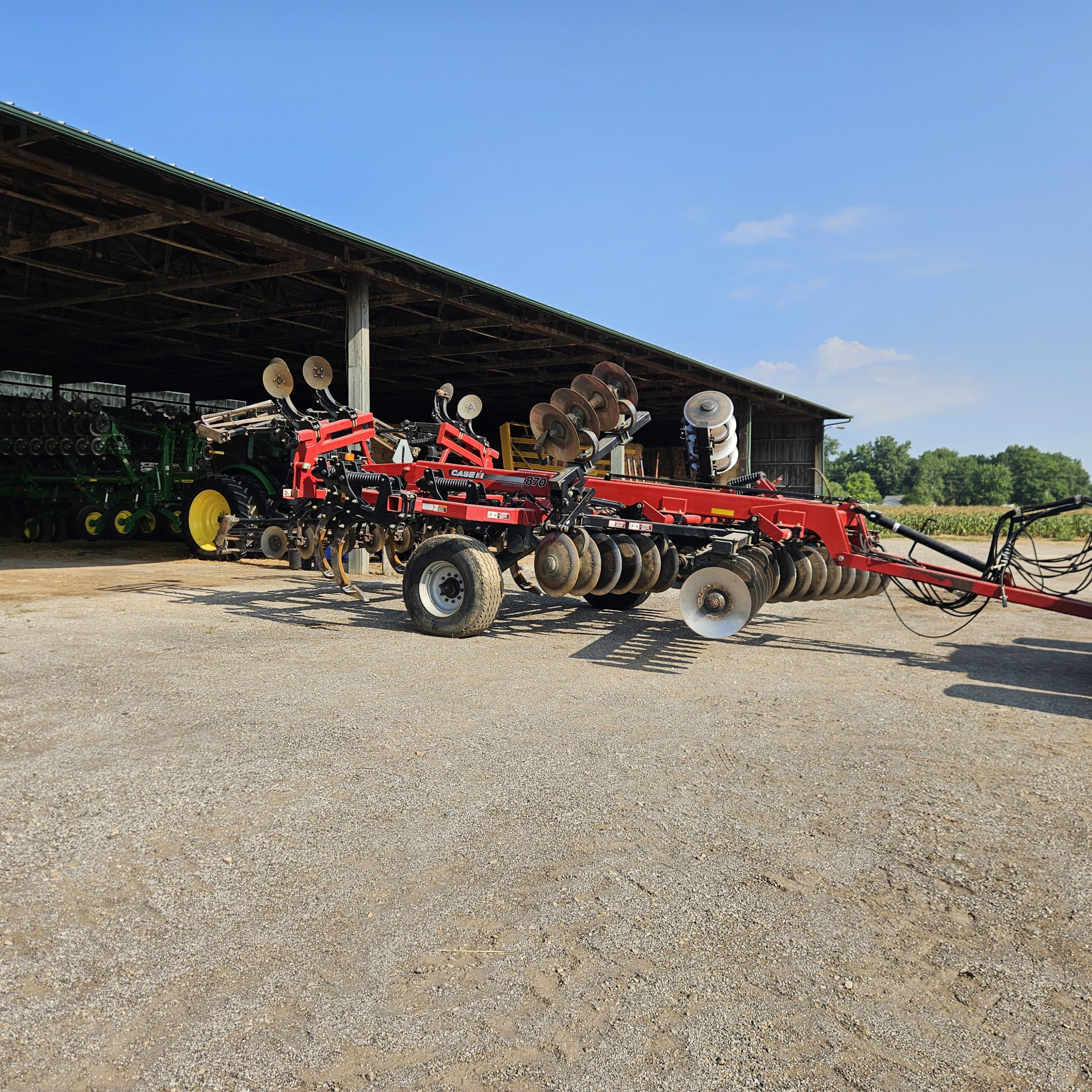 Case 870 Disk-Chisel Plow