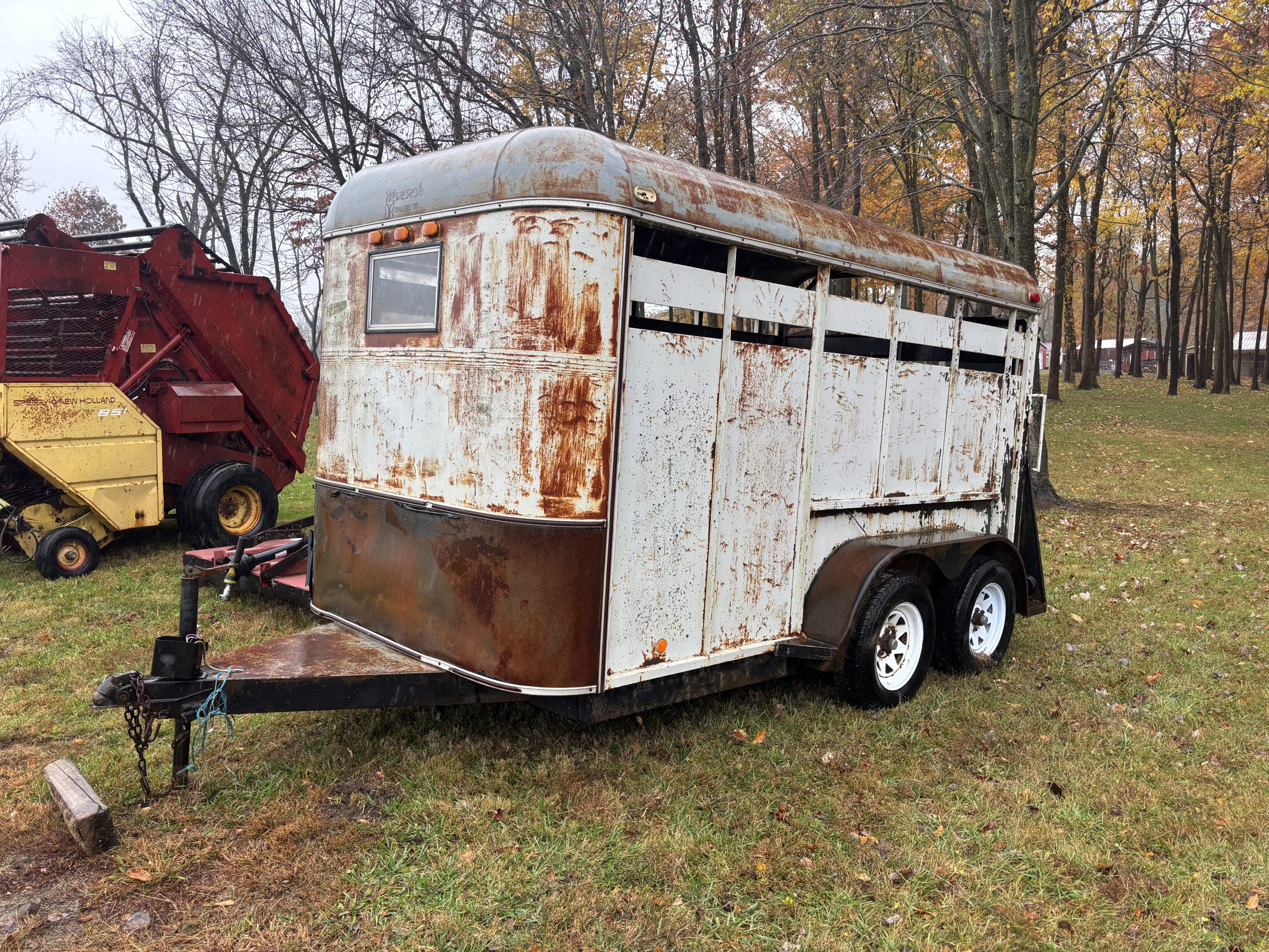 12ft Monarch Livestock Trailer